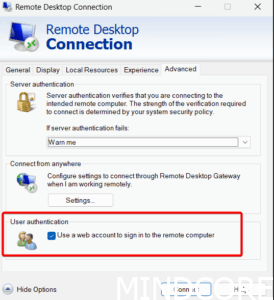 Modern Server Management - Azure Arc RDP with Entra ID Authentication - Mindcore Techblog