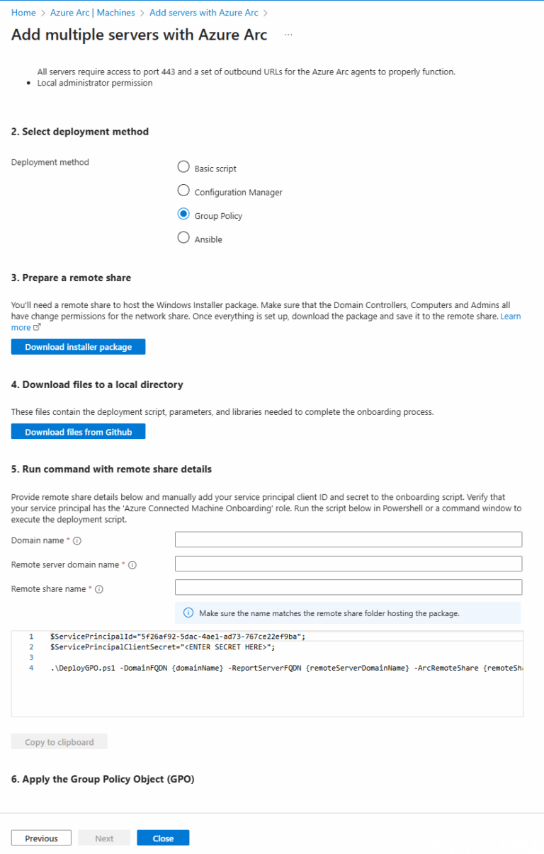 Azure Arc VM Onboarding Pt.2 - GPO Deep-Dive - Mindcore Techblog