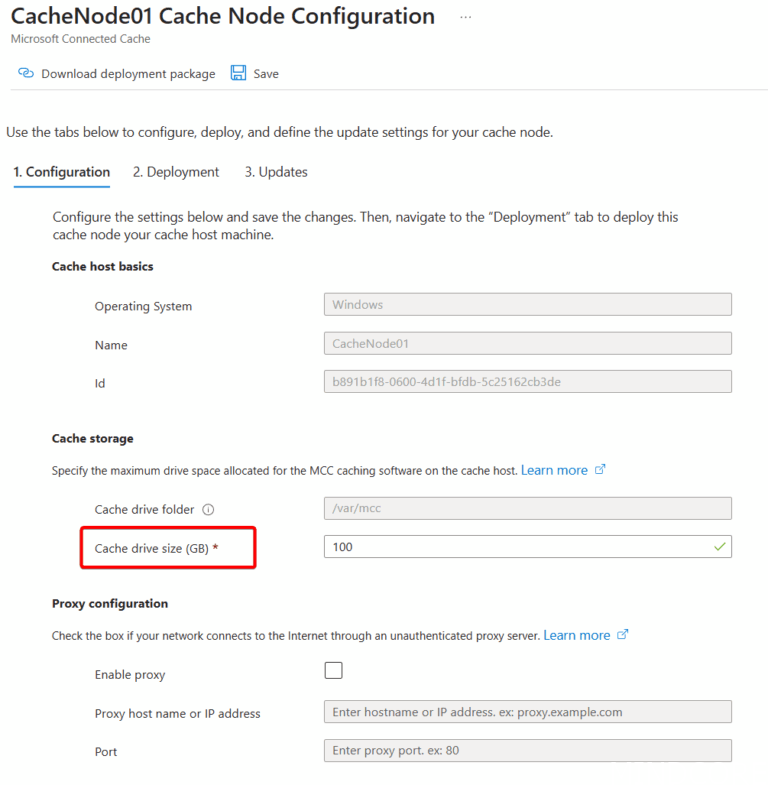 Microsoft Connected Cache for Enterprise and Education - Deployment guide - Mindcore Techblog
