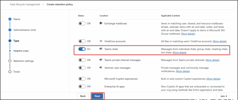 Delete chats in Microsoft Teams based on a retention policy - Mindcore ...