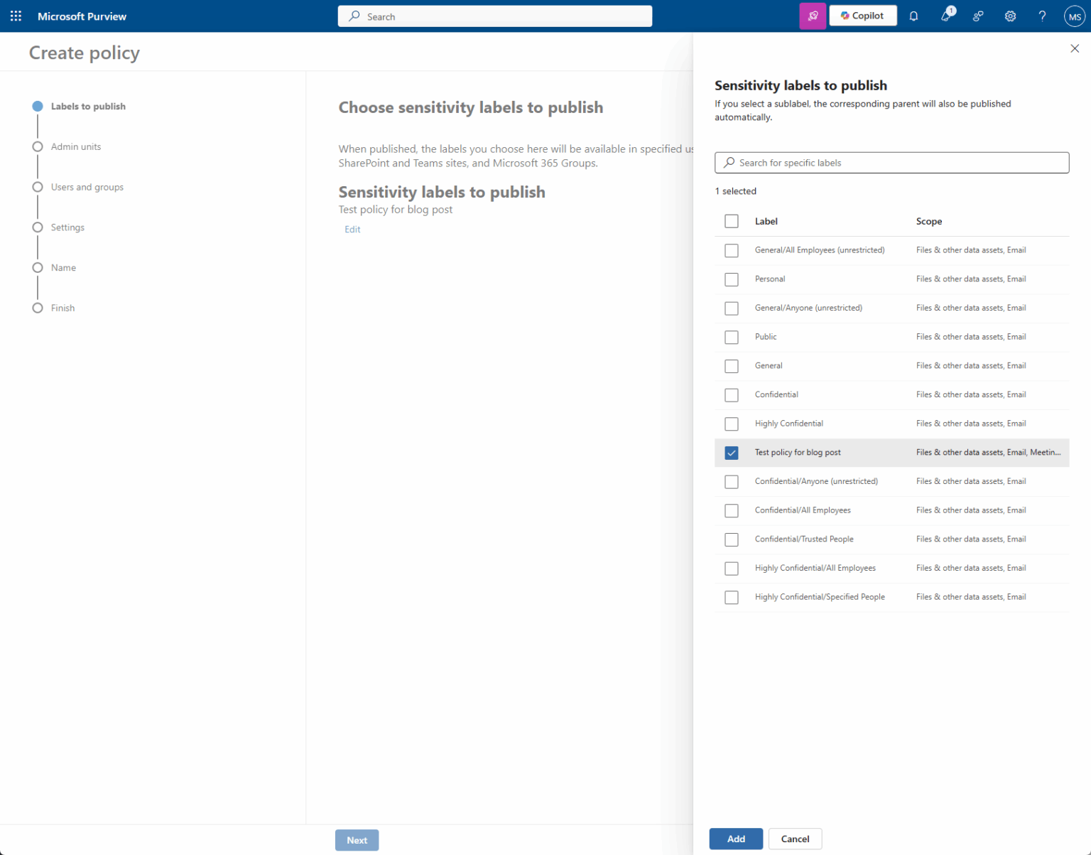 Microsoft Purview - Enabling Sensitivity (Purview) Labels for documents ...
