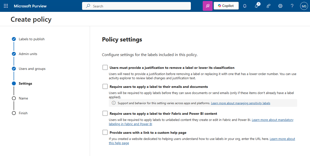 Microsoft Purview - Enabling Sensitivity (Purview) Labels for documents ...