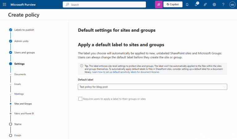 Microsoft Purview - Enabling Sensitivity (Purview) Labels for documents ...