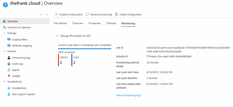 IaC using Bicep for Entra ID and AD Groups with writeback - Mindcore ...